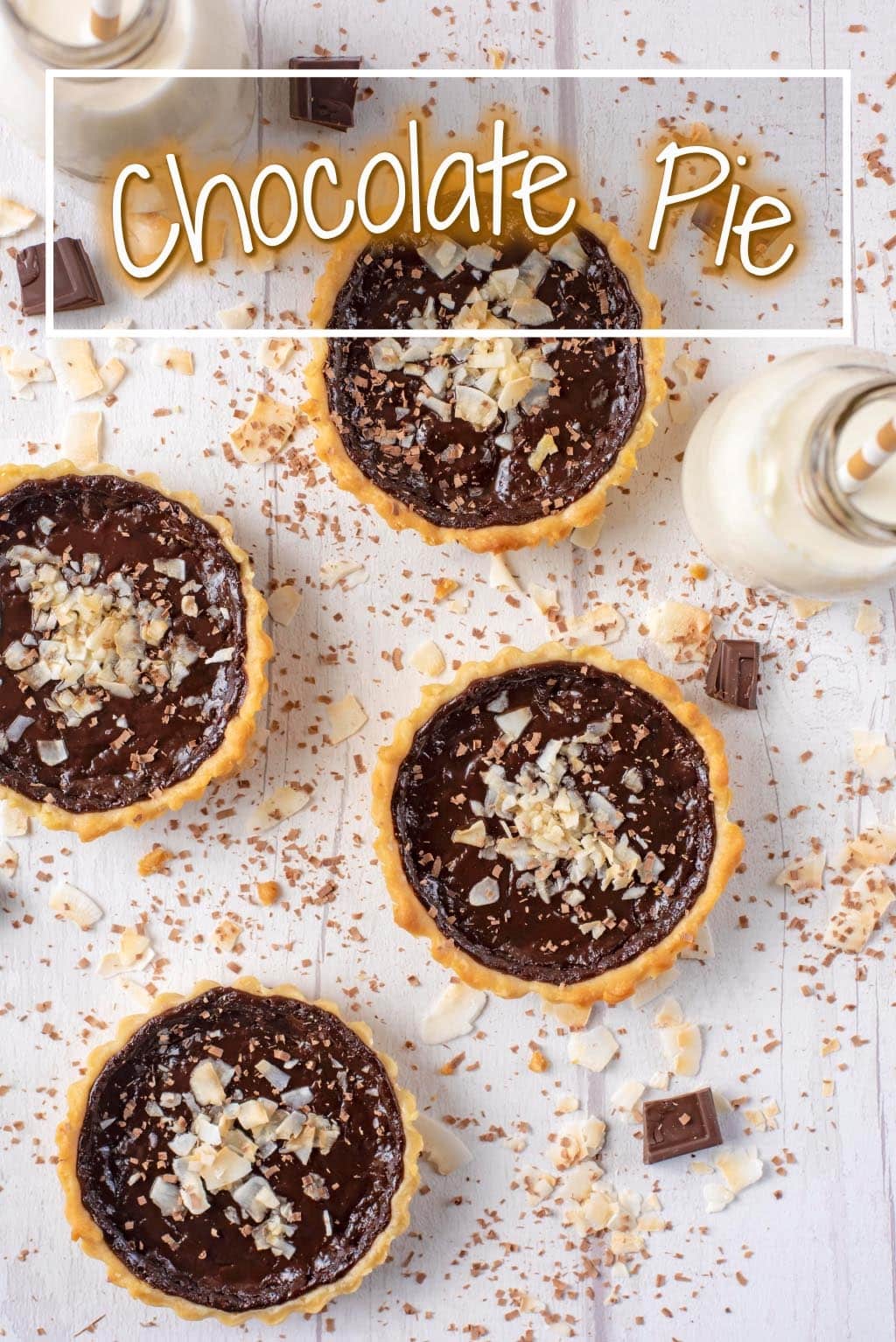 Chocolate Pie - Hungry Healthy Happy