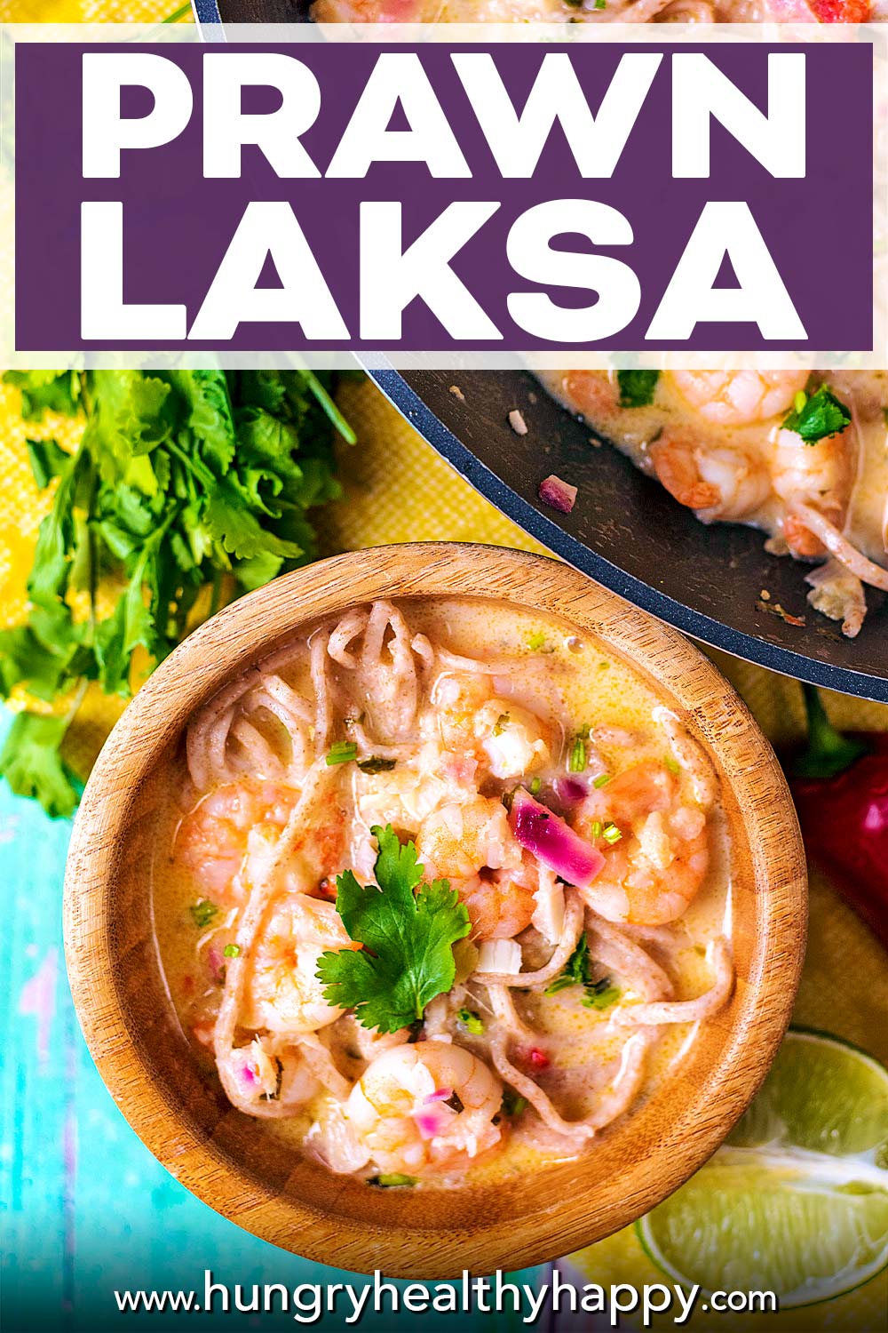 Prawn Laksa - Hungry Healthy Happy
