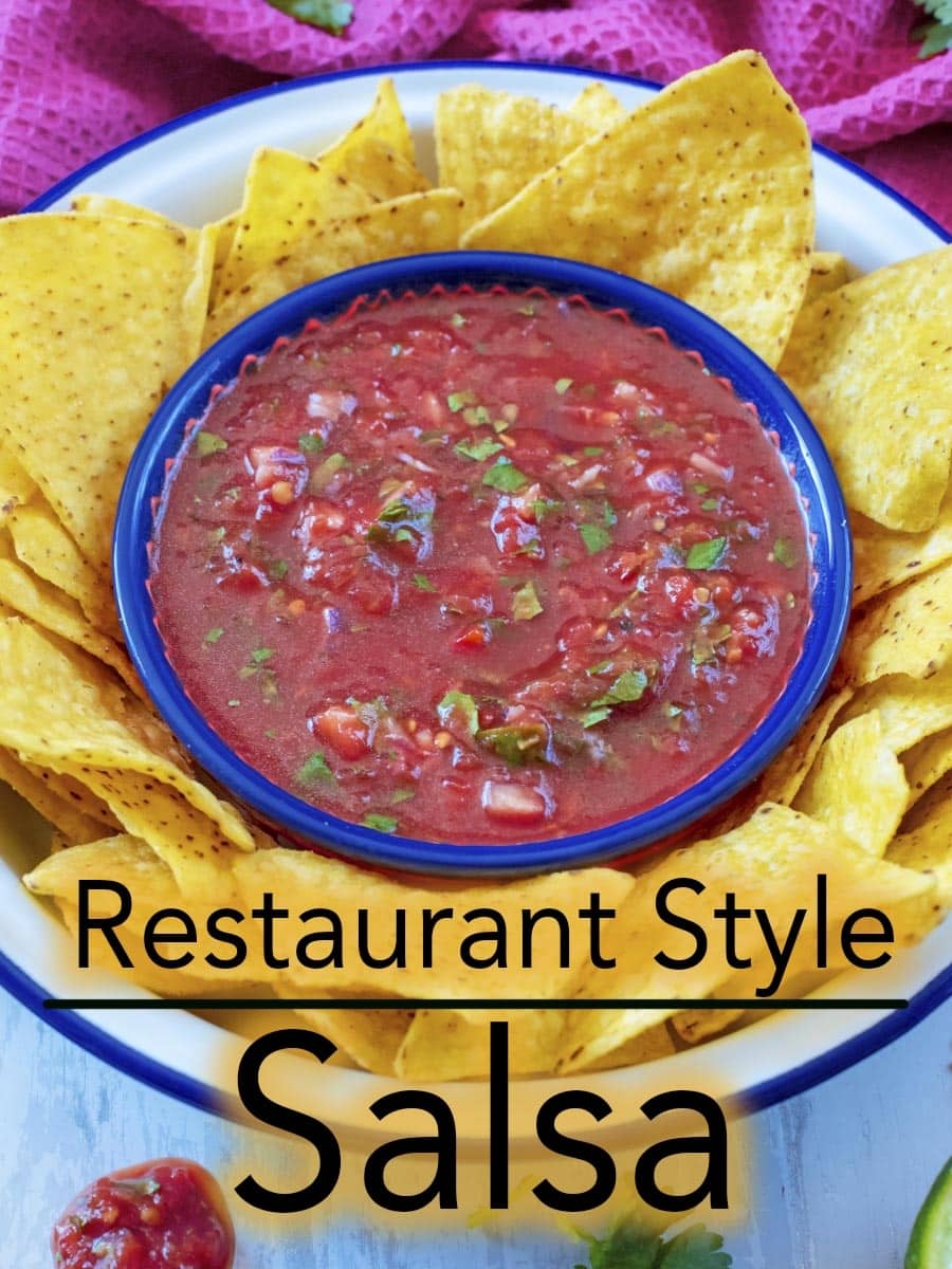 Restaurant Style Salsa - Hungry Healthy Happy