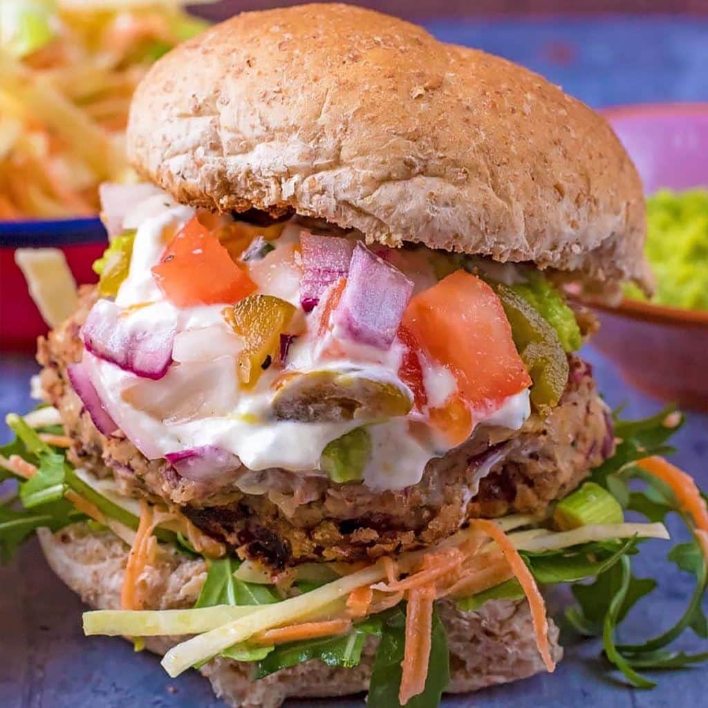 Indian Burger - Hungry Healthy Happy