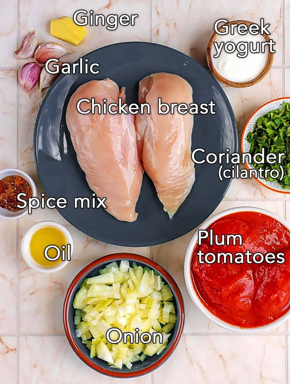 Tomato and Garlic Chicken Curry recipe - Hungry Healthy Happy