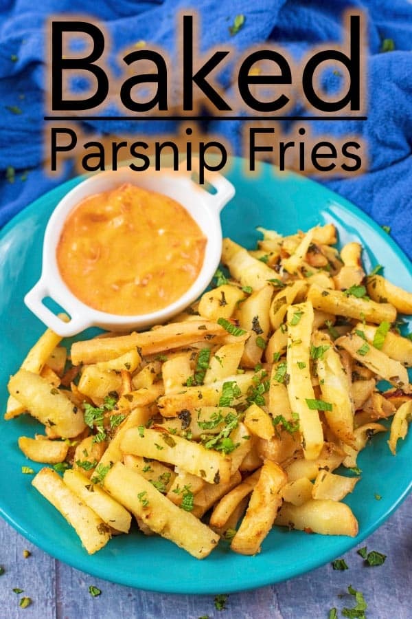Baked Parsnip Fries - Hungry Healthy Happy