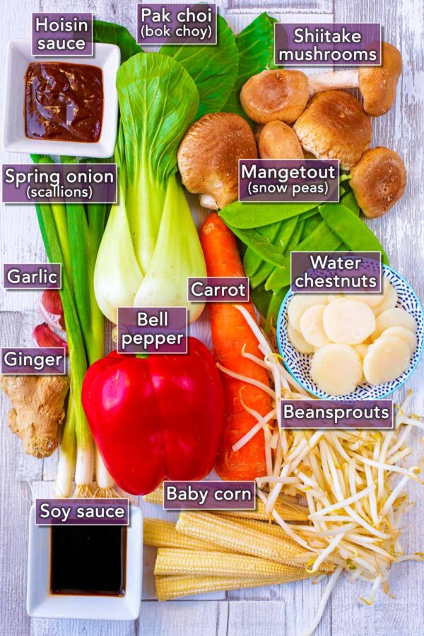 Easy Vegetable Stir Fry - Hungry Healthy Happy