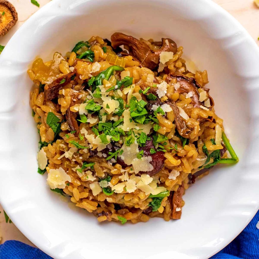 Smoked Salmon Risotto - Hungry Healthy Happy