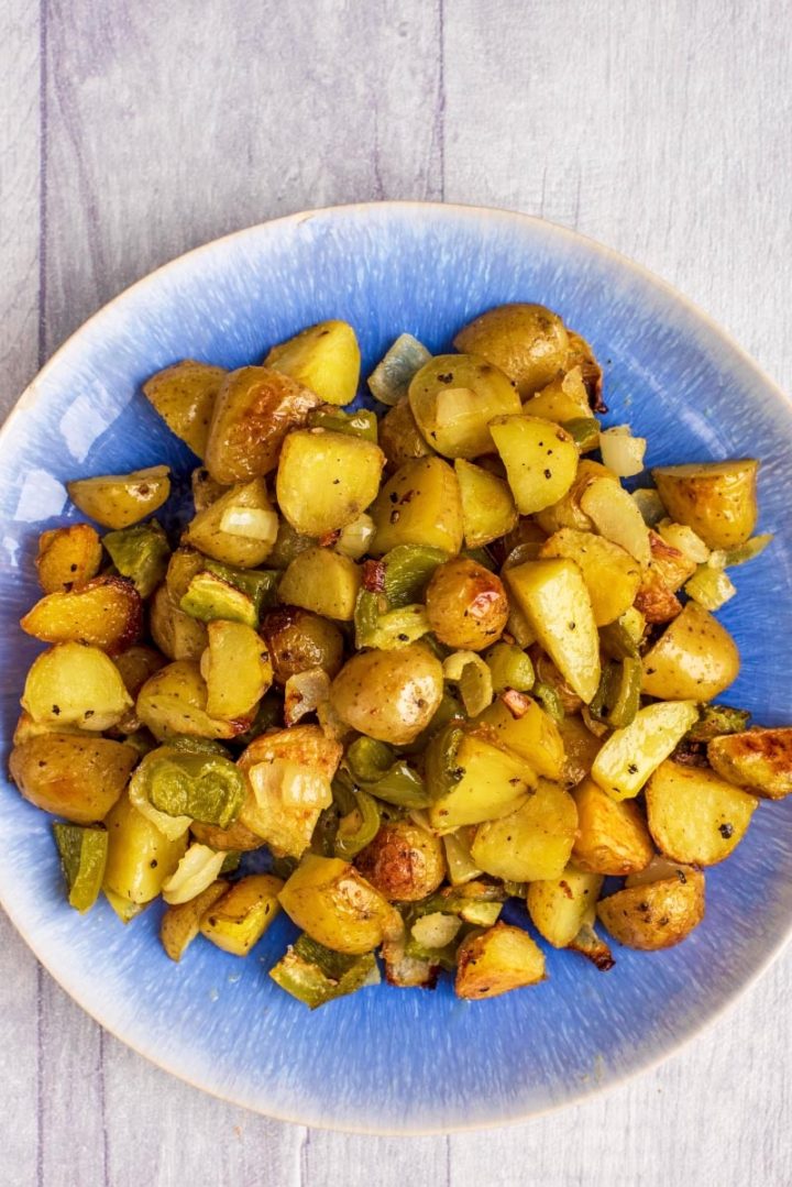 Baked Home Fries - Hungry Healthy Happy
