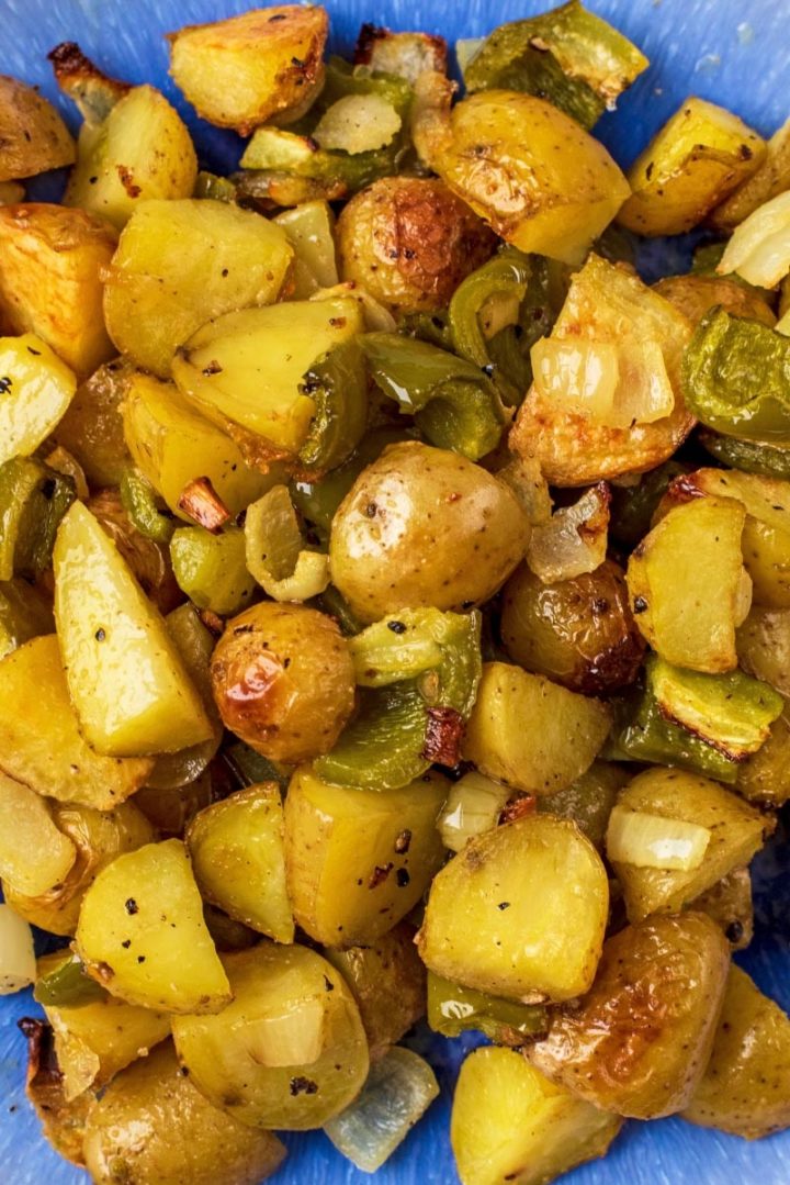 Baked Home Fries - Hungry Healthy Happy