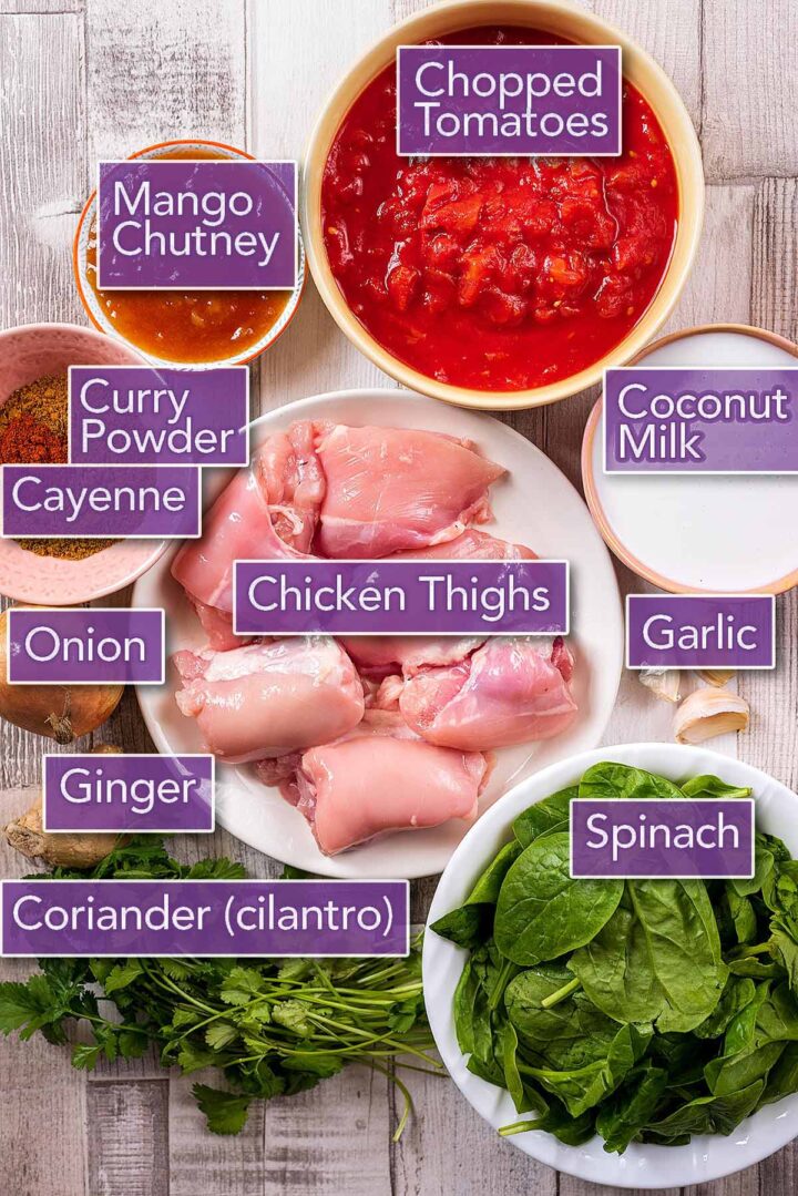 EASY Slow Cooker Chicken Curry - Hungry Healthy Happy