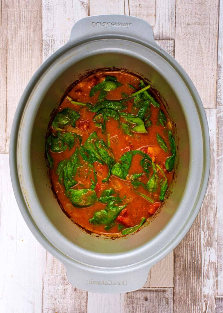 EASY Slow Cooker Chicken Curry - Hungry Healthy Happy