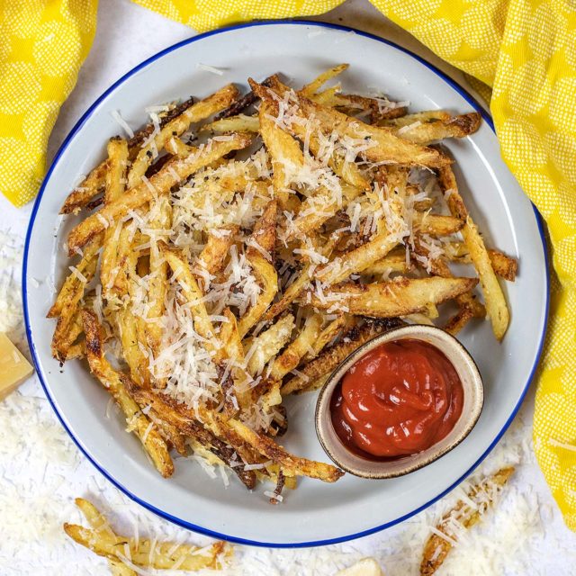 Peri Peri Fries - Hungry Healthy Happy