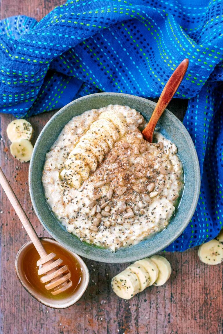 Easy Banana Porridge - Hungry Healthy Happy