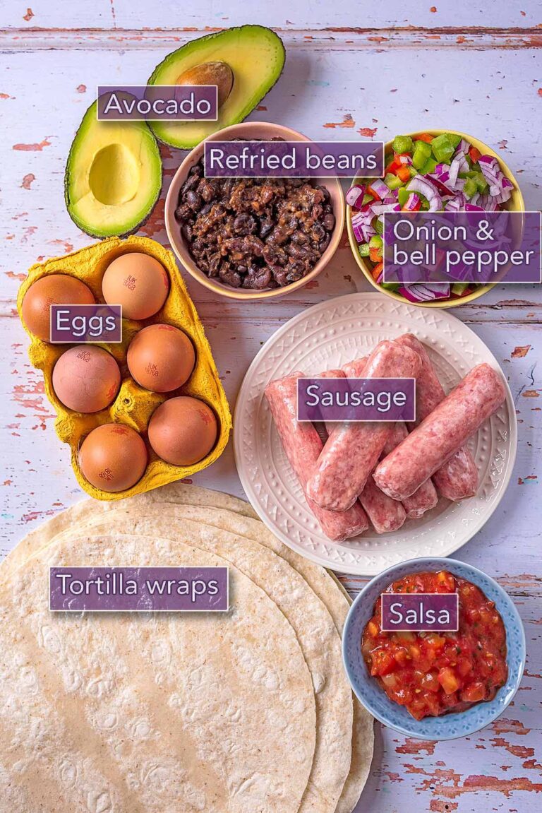 Breakfast Burrito (Freezer Friendly) - Hungry Healthy Happy