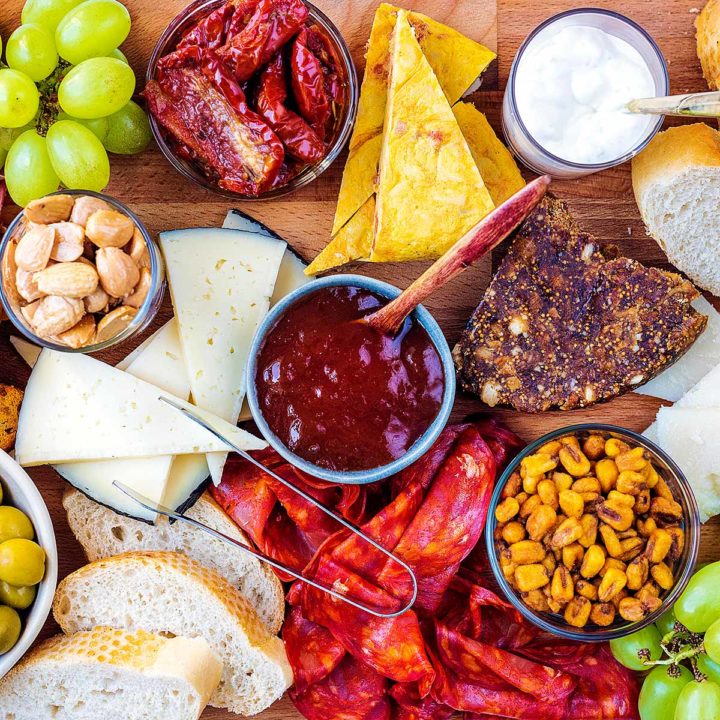 Easy Tapas Platter - Hungry Healthy Happy