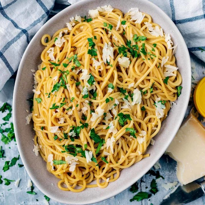 Easy Marmite Pasta - Hungry Healthy Happy