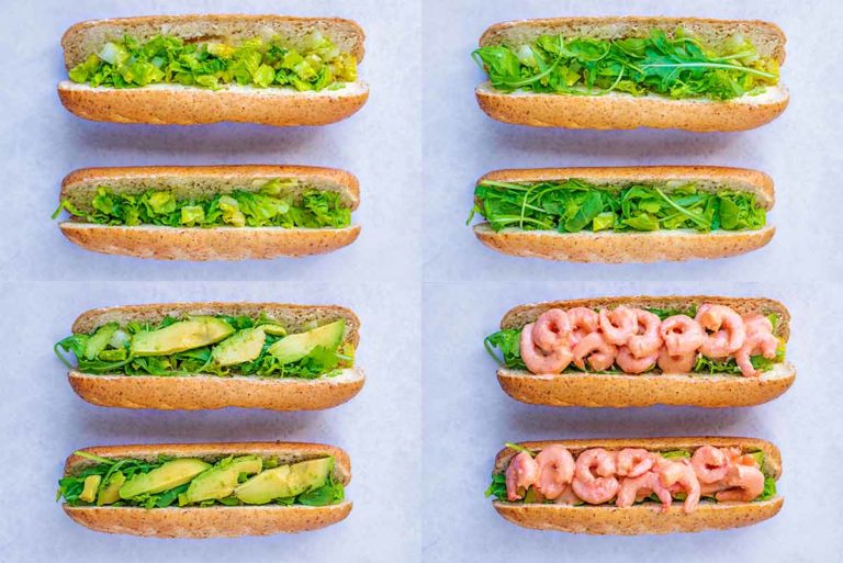 The Best Prawn Sandwich - Hungry Healthy Happy