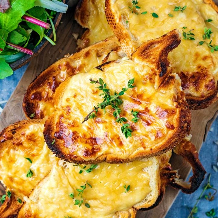 The Best Welsh Rarebit - Hungry Healthy Happy