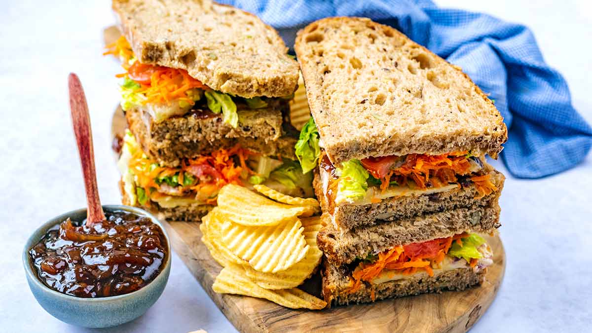 Epic Cheese Sandwich - Hungry Healthy Happy