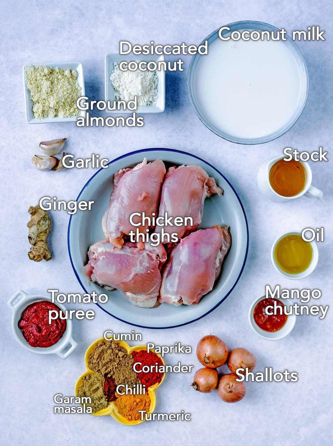 Slow Cooker Chicken Korma - Hungry Healthy Happy
