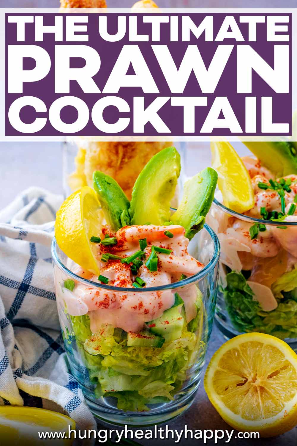 The Best Prawn Cocktail - Hungry Healthy Happy