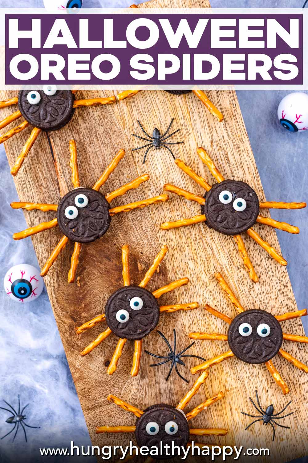 Oreo Spiders - Hungry Healthy Happy