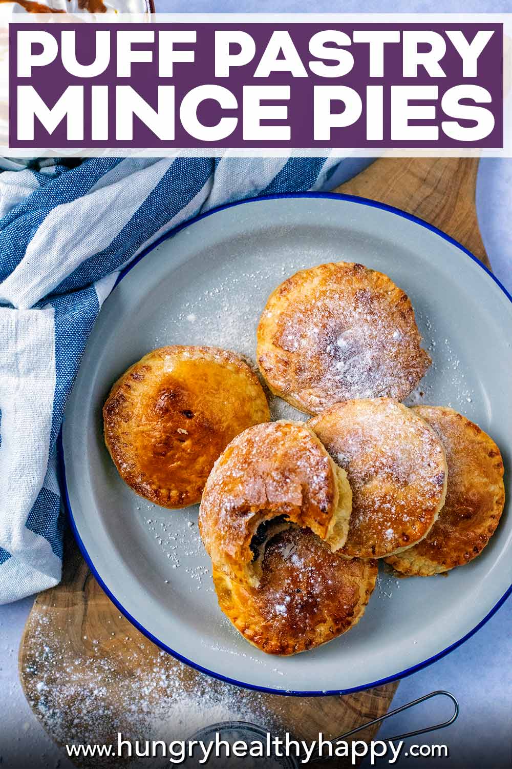 Puff Pastry Mince Pies - Hungry Healthy Happy