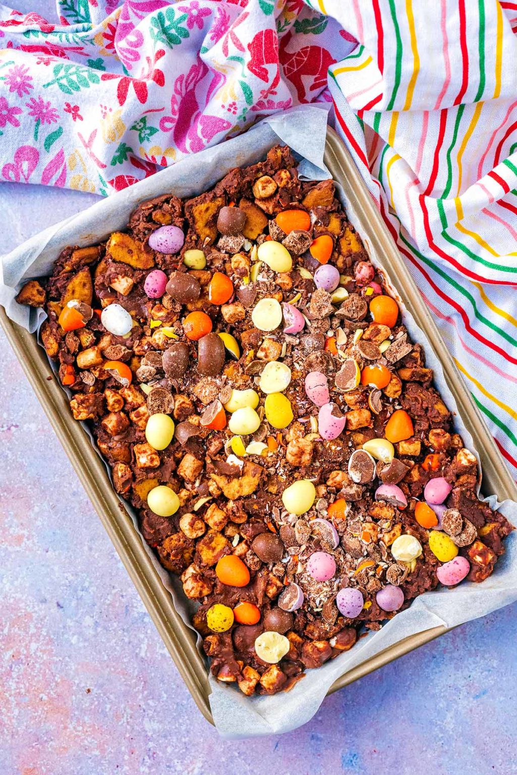 Easter Rocky Road - Hungry Healthy Happy