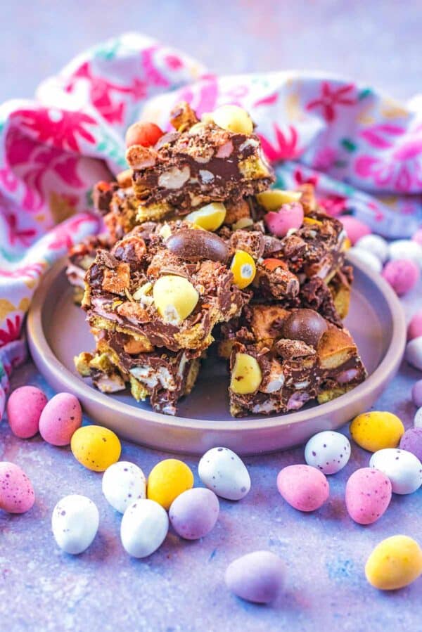 Easter Rocky Road - Hungry Healthy Happy