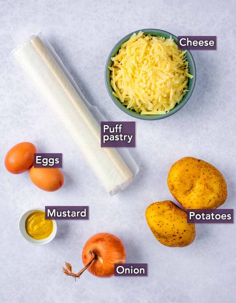 Cheese and Onion Pasty (Greggs Copycat) - Hungry Healthy Happy