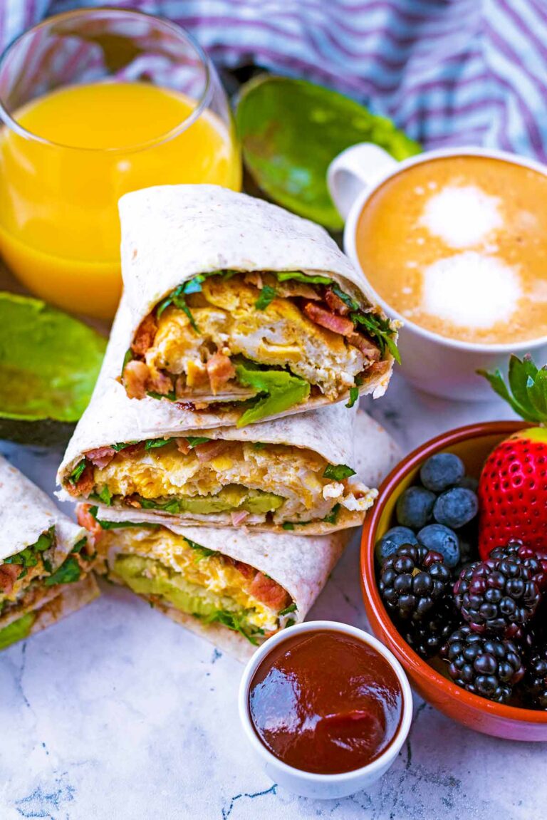 Breakfast Wrap - Hungry Healthy Happy
