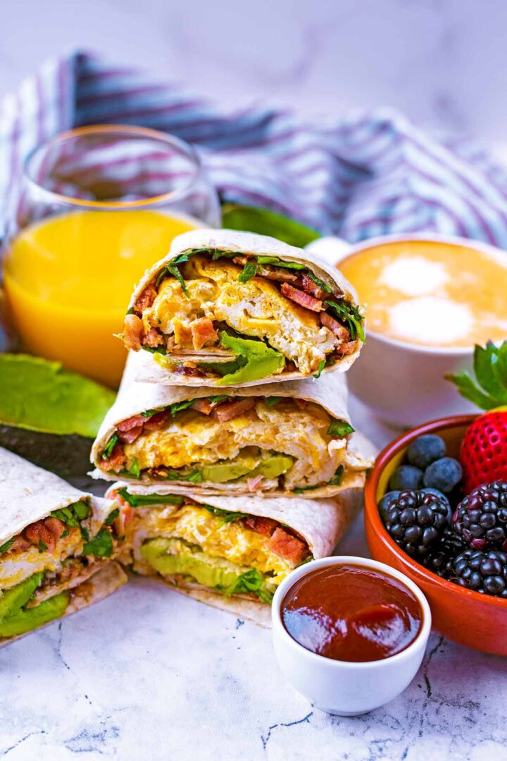 Breakfast Wrap - Hungry Healthy Happy