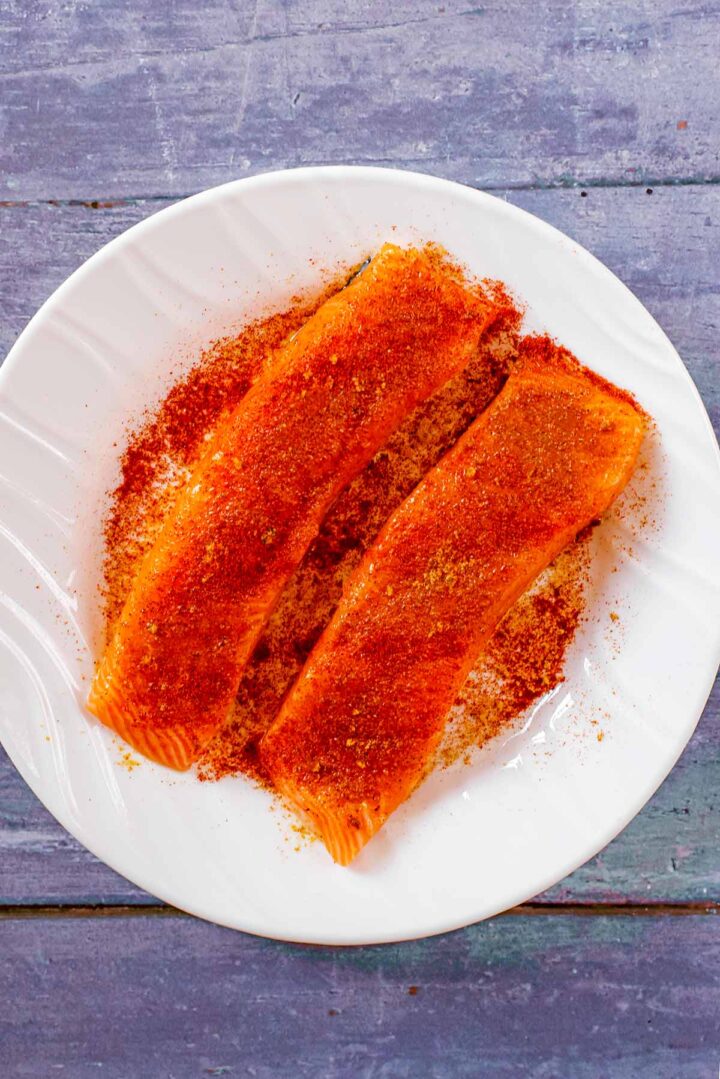 Salmon Burrito - Hungry Healthy Happy