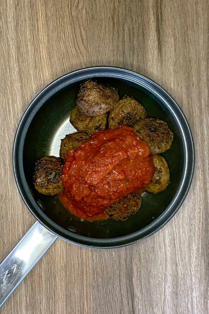 Homemade Meatball Sub - Hungry Healthy Happy