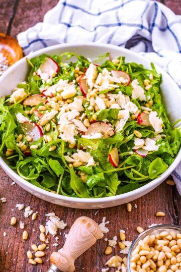 Rocket Salad (Arugula Salad) - Hungry Healthy Happy