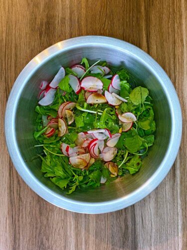 Rocket Salad (Arugula Salad) - Hungry Healthy Happy