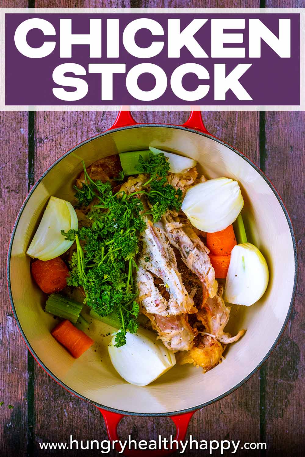 Chicken Stock - Hungry Healthy Happy