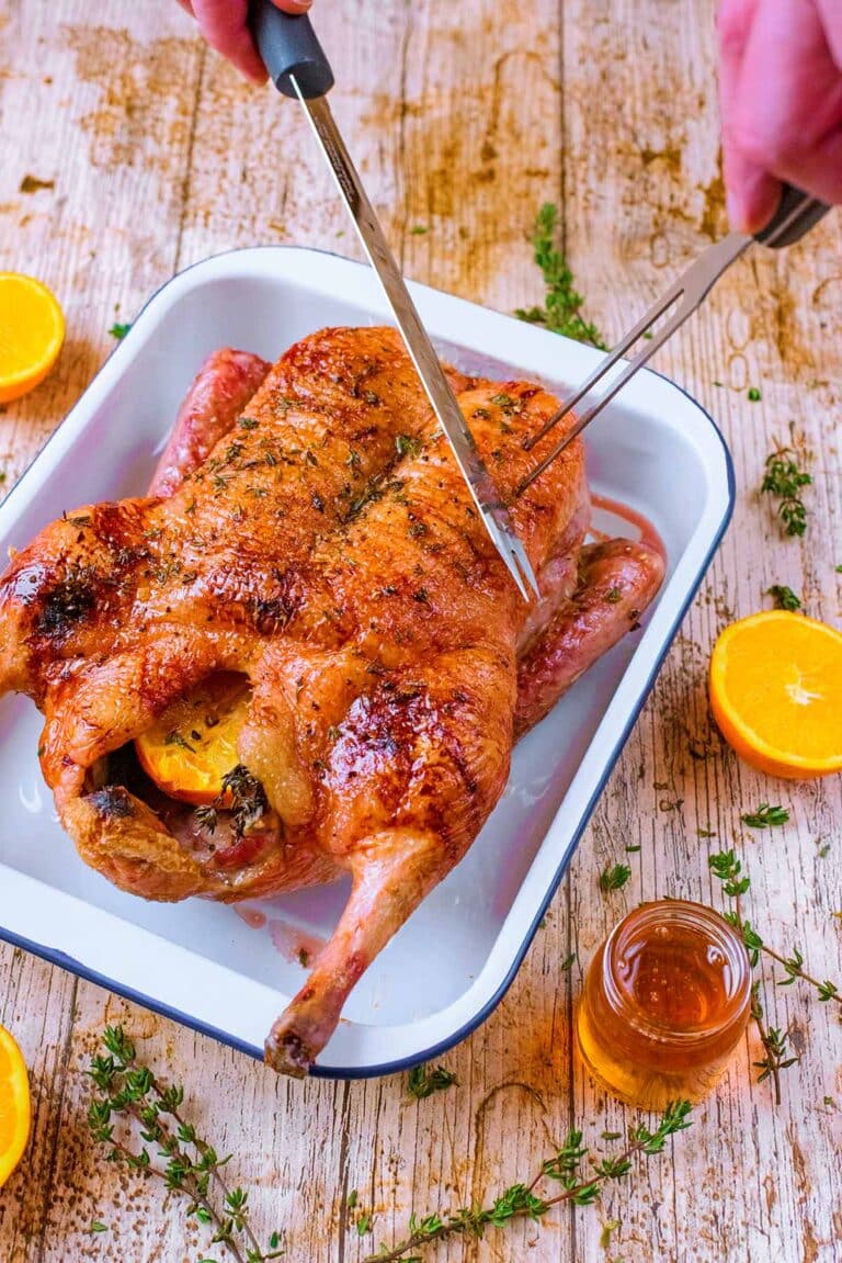 Honey Roast Duck - Hungry Healthy Happy