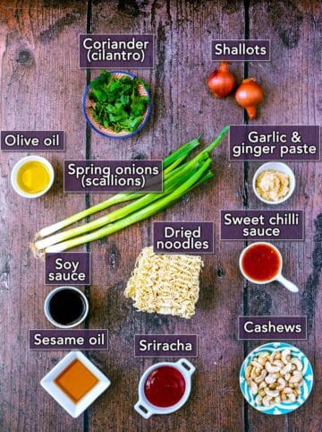 Chilli Garlic Spicy Noodles - Hungry Healthy Happy