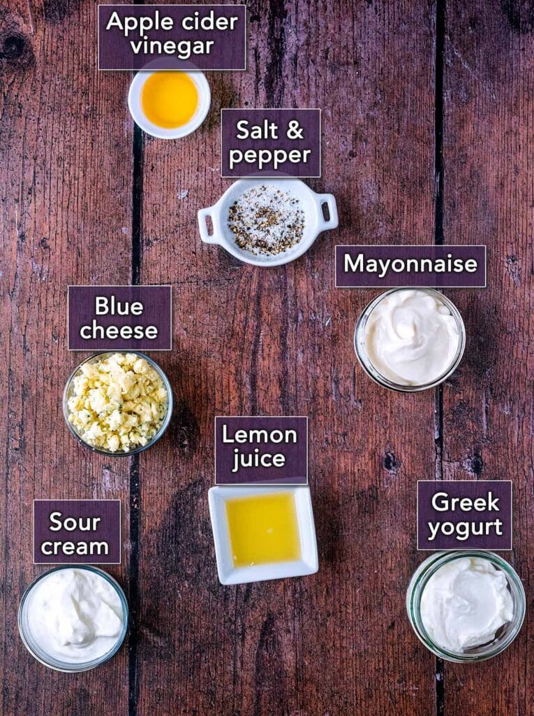 Blue Cheese Dip - Hungry Healthy Happy
