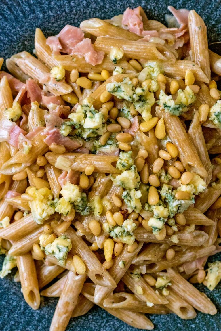 Blue Cheese Pasta - Hungry Healthy Happy