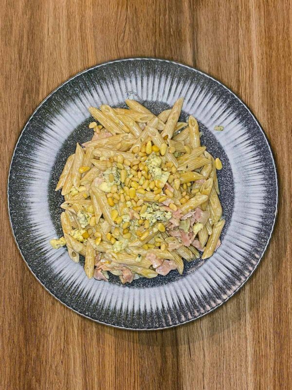 Blue Cheese Pasta - Hungry Healthy Happy