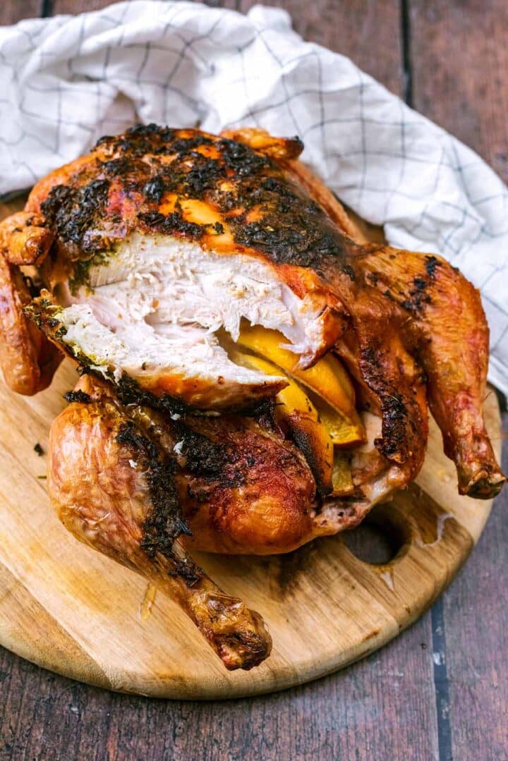 Christmas Chicken - Hungry Healthy Happy