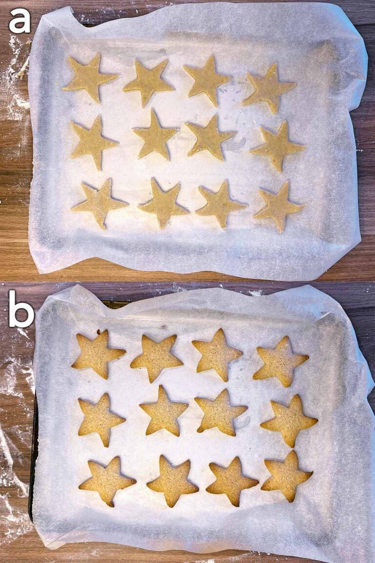 Christmas Star Biscuits - Hungry Healthy Happy