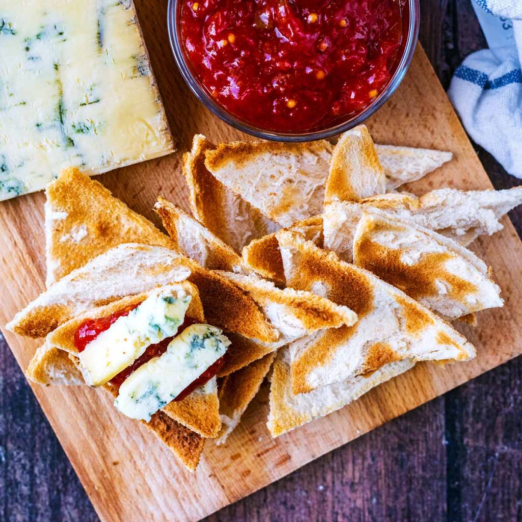 Air Fryer Toast - Hungry Healthy Happy
