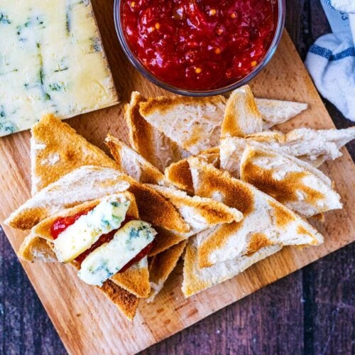 Air Fryer Toast - Hungry Healthy Happy