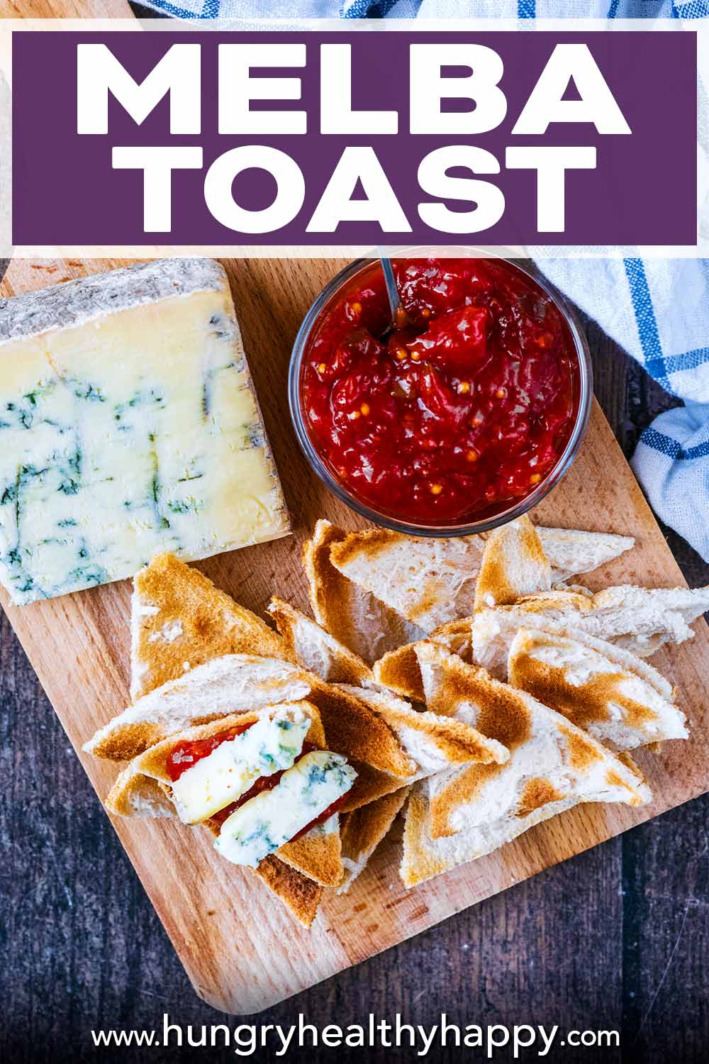 Easy Melba Toast - Hungry Healthy Happy