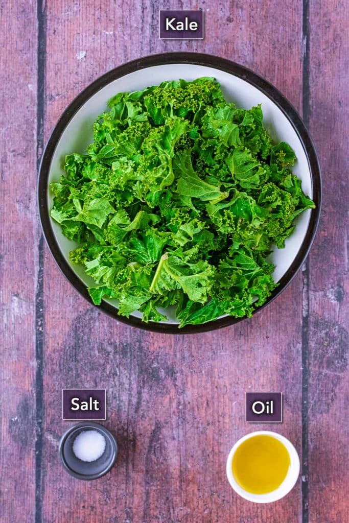 Air Fryer Kale - Hungry Healthy Happy