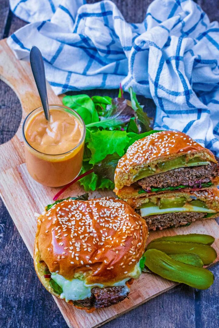 The Best Burger Sauce - Hungry Healthy Happy