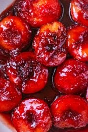 Stewed Plums - Hungry Healthy Happy