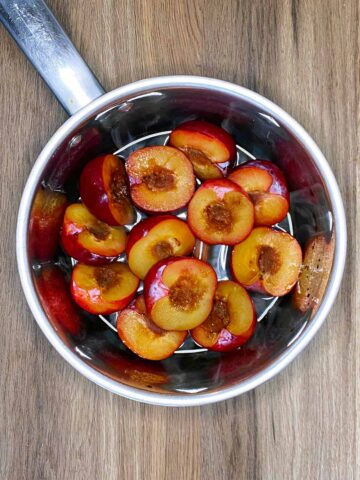Stewed Plums - Hungry Healthy Happy