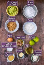 Courgette and Lime Cake - Hungry Healthy Happy