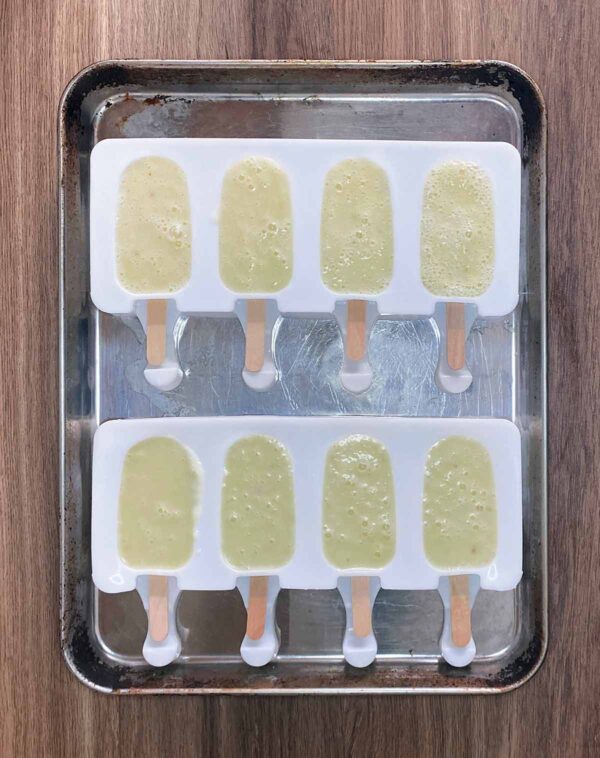Pineapple Ice Lolly - Hungry Healthy Happy